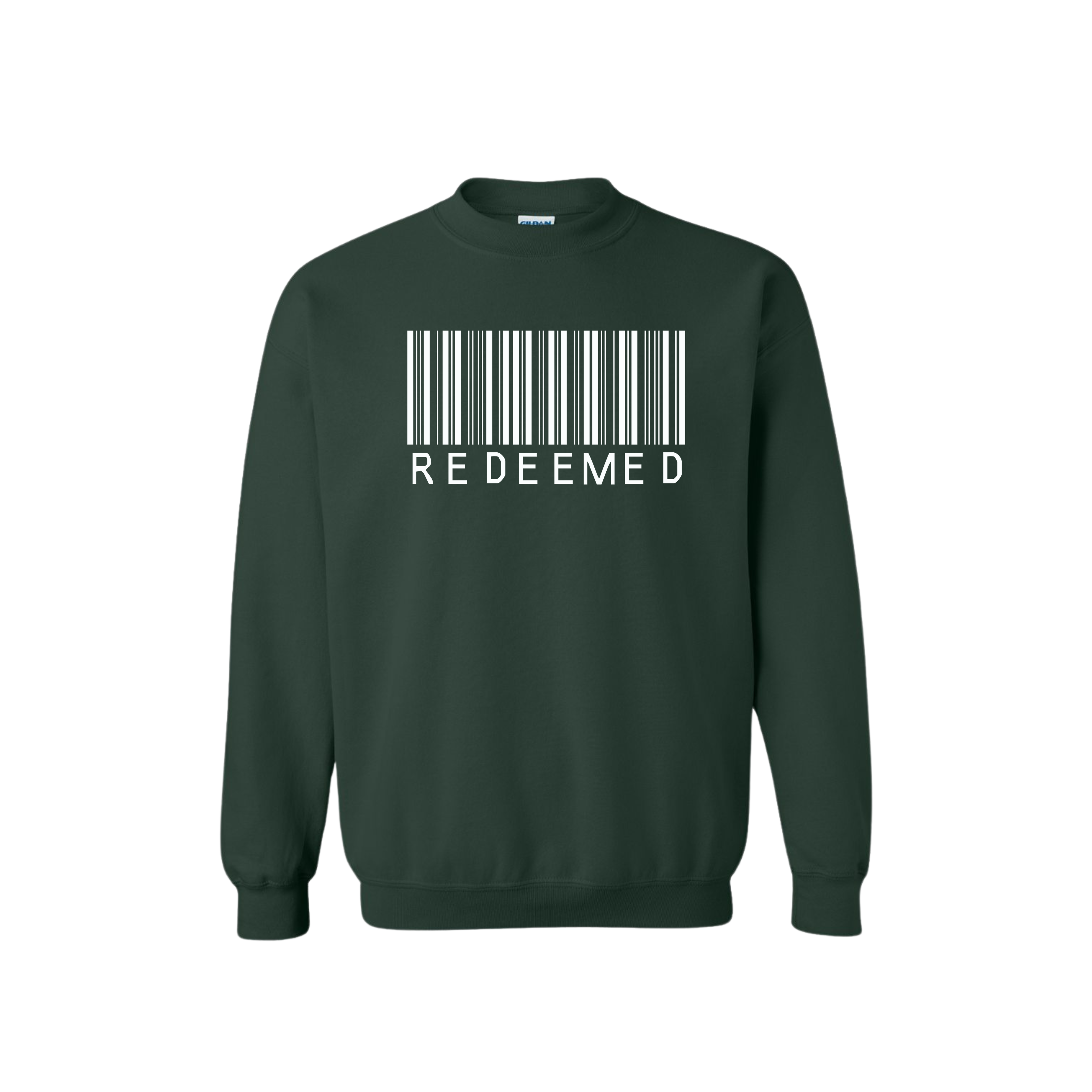 Barcode signature Sweatshirt – The Redeemed Brand